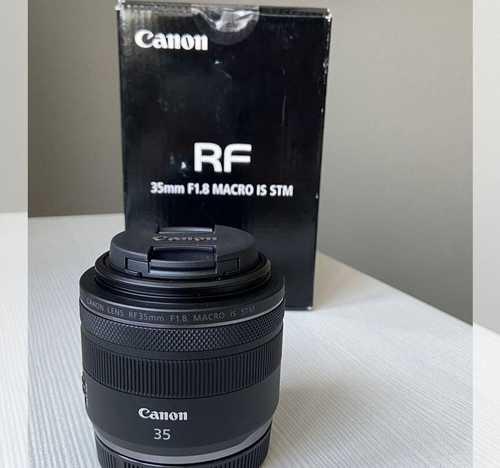 Объектив canon RF 35mm f1.8