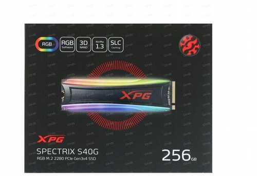 SSD M.2 256 гб adata XPG Spectrix S40G RGB AS40G