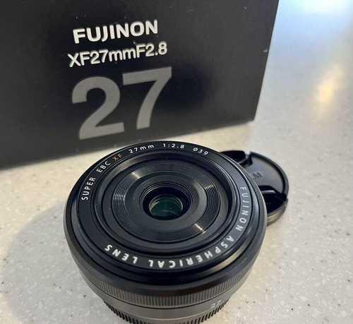 Объектив Fujifilm xf 27mm f2.8