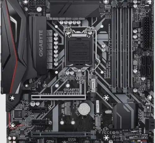 Материнская плата Gigabyte z390 m gaming