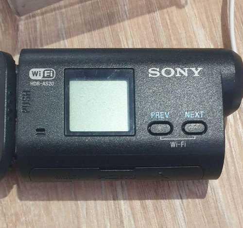 Экшен камера Sony HDR-AS20