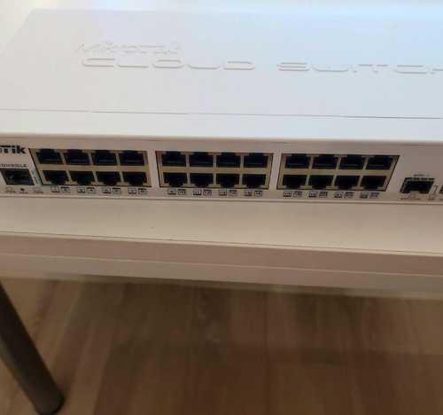 Коммутатор Mikrotik CRS326-24G-2S RM