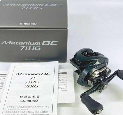 Катушка shimano 24 metanium DC 71HG left