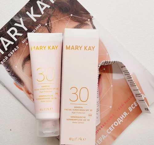 Солнцезащитный крем для лица с SPF 30 Mary Kay