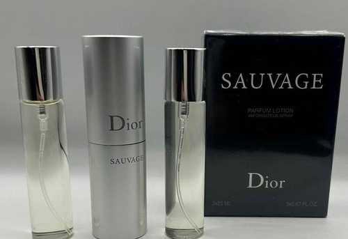 Dior sauvage 3 по 20 мл