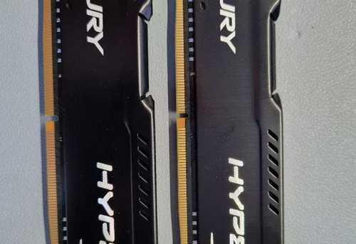 Оперативная память Kingston HyperX fury 16Gb DDR4