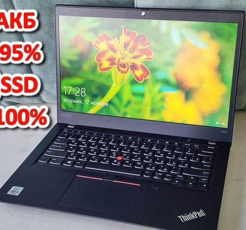 13.3" HD TN ThinkPad X390 Intel Core i5-10210U