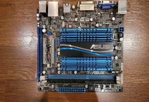 Комплект материнская плата asus C60M1-I + DDR3