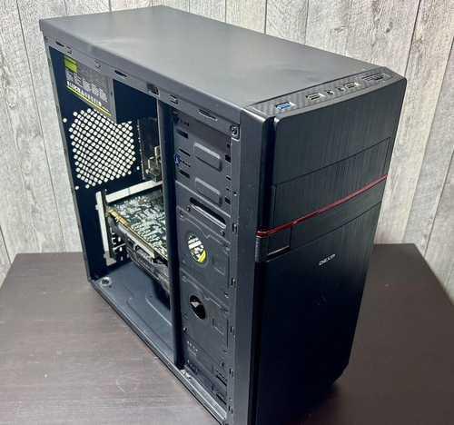 Игровой пк i3 9100f/16gb/GTX 1070/ssd