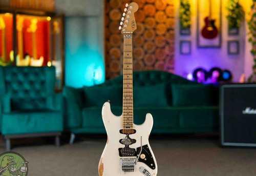 EVH Frankenstein Relic MN White