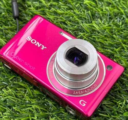 Розовый фотоаппарат Sony DSC-W380 y2k