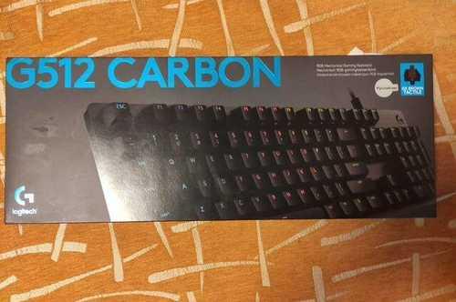 Механическая клавиатура logitech G512 carbon