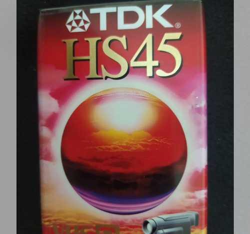 Видеокассеты новые запечатанные TDK HS45 для видео