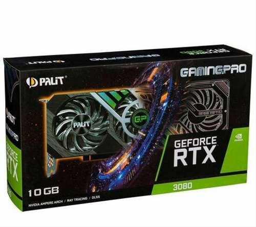 Новая Видеокарта Palit GeForce RTX 3080 GamingPro