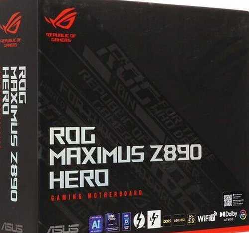 Материнская плата asus ROG maximus Z890 hero