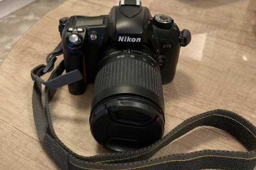 Зеркальный фотоаппарат nikon f75