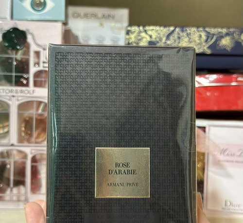 Духи giorgio armani prive musc shamal,rose arabie