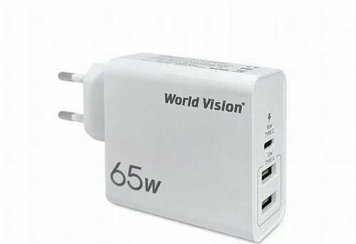 Зарядное устройство World Vision 65W PD Charger