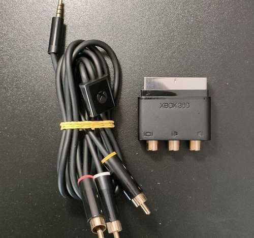 Av кабель   scart xbox 360e