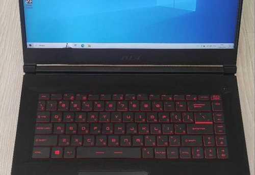 Игровой ноутбук MSI Thin GF65