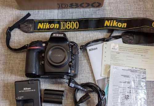 Nikon D800 (пробег 54 тыс.)