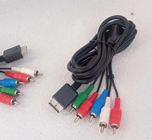 Компонентный кабель для PS2