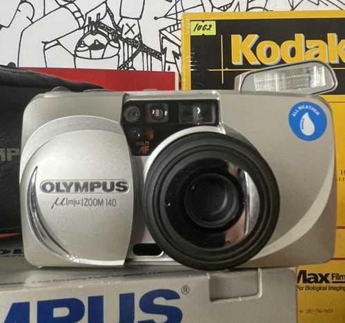 Пленочный фотоаппарат olympus mju zoom 140