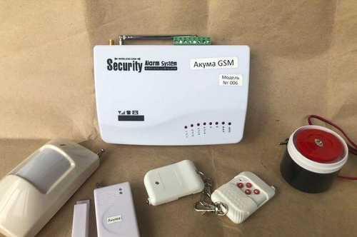 Охранная система для гаража (сигнализация GSM)