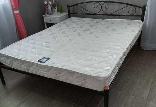 Кровать в стиле лофт 160 200 с матрасом