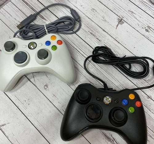 Джойстик xbox 360 проводной