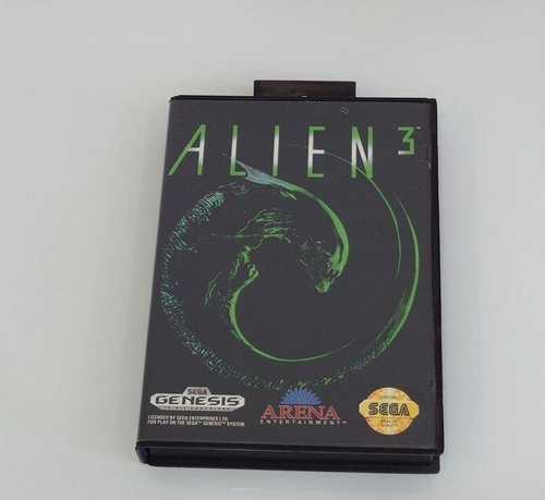 Alien 3 Sega Genesis ntsc лицензия