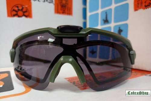 Тактические очки Oakley Alpha Олива