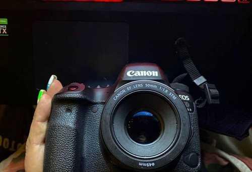 Canon 6D mark II + 50mm 1.8F + 17-40mm 4F
