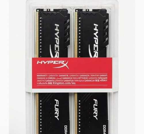 Оперативная память ddr4 hyperx fury 16gb 3000 мгц