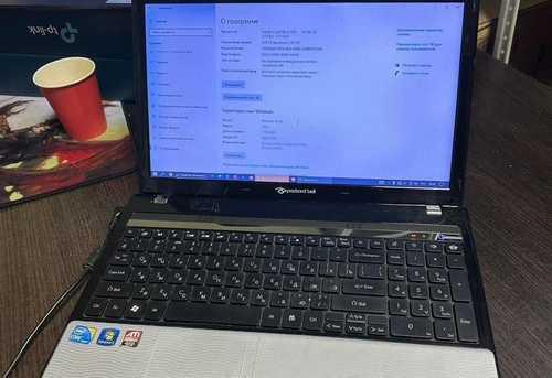 Ноутбук с SSD Packard Bell Easynote TM 86