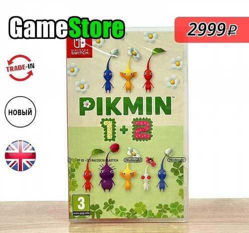 Pikmin 1 2 Английская версия Nintendo Swit Новый