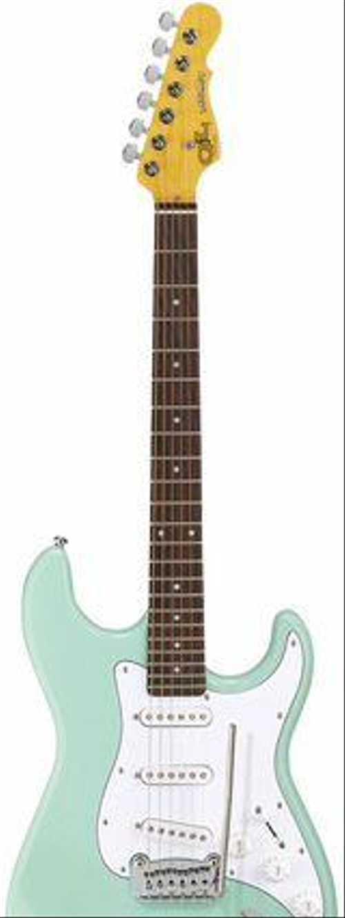 G&L Tribute Legacy Surf Green Jatoba