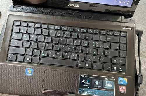 Ноутбук asus k42 идеальное состояние