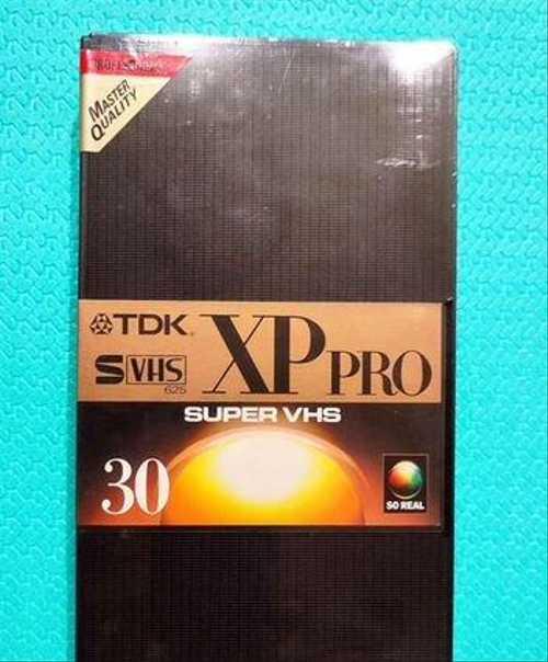 TDK S-VHS видеокассета Торг