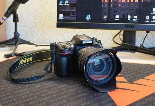 Nikon D7100 + AF-S Nikkor 24-120 3.5-5.6G ED VR