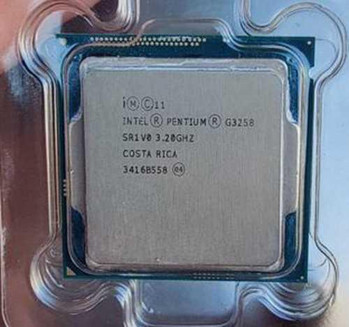 Процессор intel pentium G3258