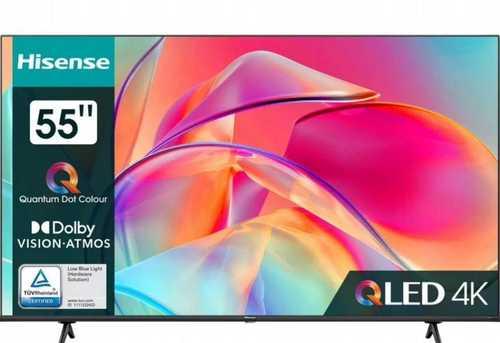 Телевизор hisense 55E7KQ 55", черный