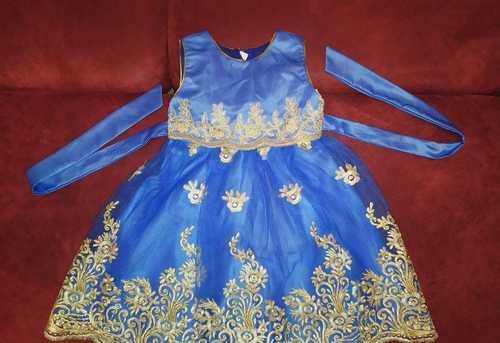 Платье праздничное для девочки 5-7 лет