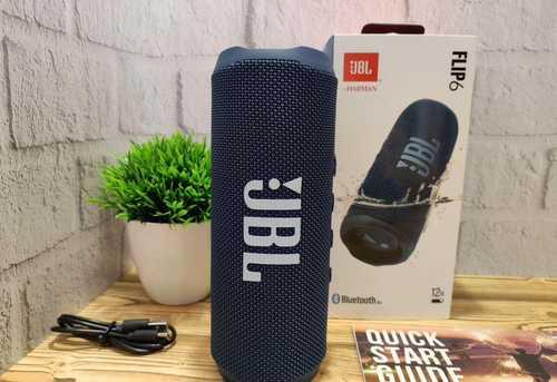 Портативная колонка JBL Flip 6 синяя Новая