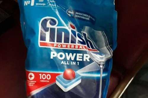 Капсулы для посудомоечных машин finish 100 штук