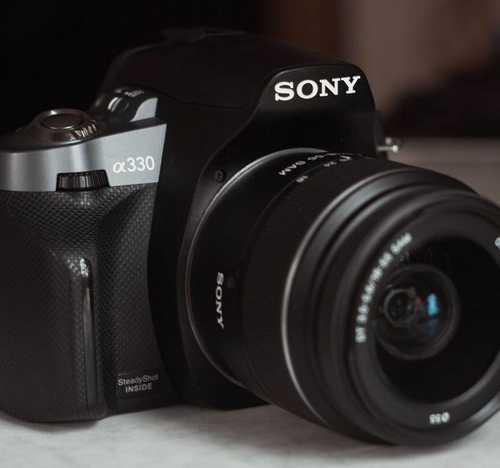 Sony Alpha A330 Kit, пробег 6875, отличное сост