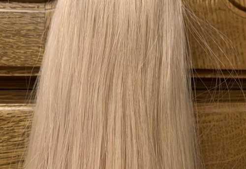 Волосы хвост натуральный на ленте