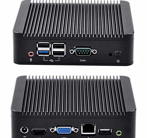 PC box Мини-пк core i5/J1900/J4125 4ядра/4Gb/128gb