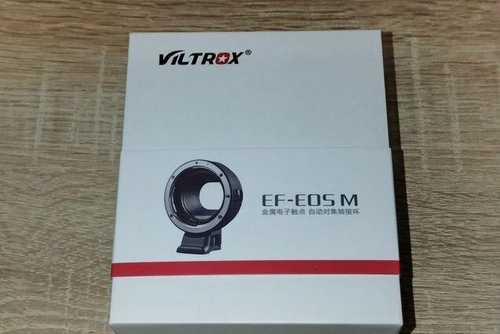 Адаптер Canon EF-EOS M (Viltrox) Новый