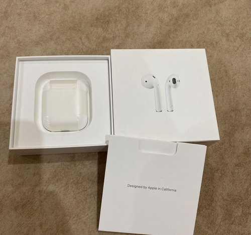 Наушники apple airpods 2 утопленники